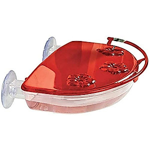 Outdoor Plastic Window Hummingbird Feeder with Powerful Suction Cups- Attracting Hummingbirds to Your Outdoor Window Hummingbird feeders