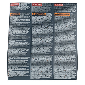 Bosch Parts 1619P05936 Warning Label/Danger