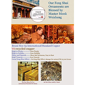 LOTONTJ Brass Statue Miniature Feng Shui Ornament Snail Turns Luck into Your Favor Tea Table Decorative Animal Sculpture Zen Garden Statue Home Office Figurine Attract Good Luck Money