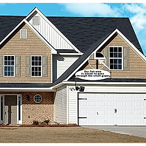 20FT Power Extension Cable Charger for Blink Outdoor,Blink XT2/XT,Wyze Cam V3,WyzeCam Outdoor,Arlo Essential,Eufy,KasaCam,Yi Camera,Weatherproof Charging Cord with Adapter for Security Cam 2Pack,Black