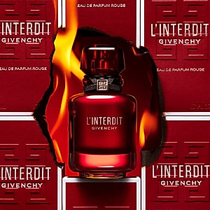 Givenchy L'interdit Rouge Eau de Parfum Spray for Women 2.7 Ounce