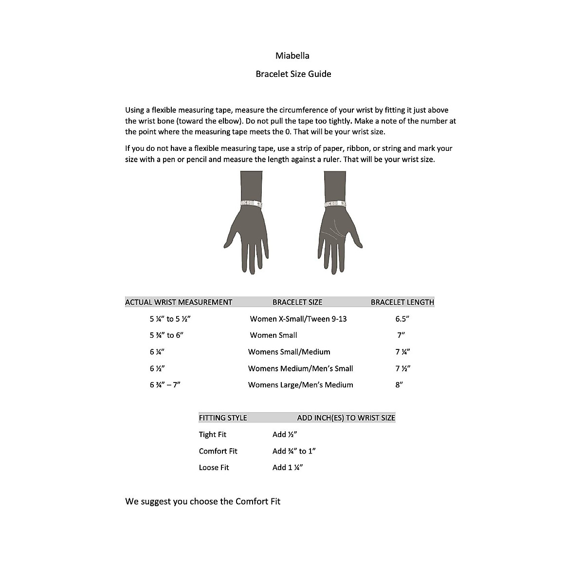 Miabella 925 Sterling Silver Italian Handmade 3mm Bead Ball Strand Chain Bracelet for Women Made in Italy (Length 7 Inches (women's average length))