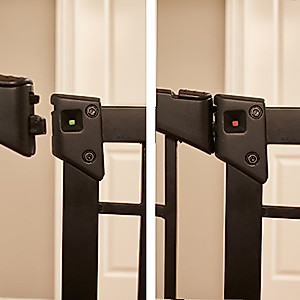 Evenflo Multi-Use Decor Tall Walk-Thru Gate, Black Metal