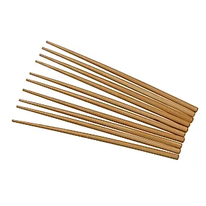 Joyce Chen Reusable Burnished Bamboo Chopsticks Set, 5 Pair