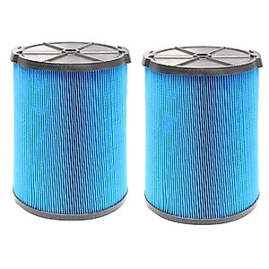 2 Pack 3-Layer VF5000 Replacement Filter for Ridgid 5-20 Gallon Wet Dry Vacuums, fits RV2400A RV2400HF RV2600B WD06700 WD0671 WD0671EX0 WD0970 WD09700 WD0970EX0 WD0970M0 WD1270 WD1450 WD1680 WD1851
