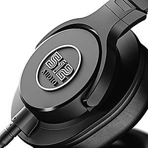 512 Audio Academy Over-Ear, Closed-Back Studio Monitor Headphones for Recording, Podcasting or Broadcasting