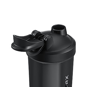 VOLTRX Protein Shaker Bottle, Merger USB C Rechargeable Electric Protein Shake Mixer, Shaker Cups for Protein Shakes and Meal Replacement Shakes, BPA Free, 24oz