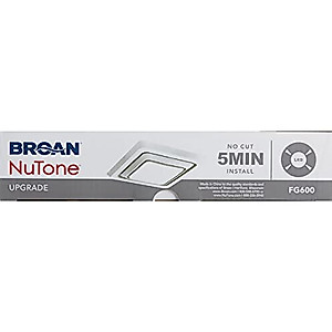 Broan-NuTone FG600 Grille Upgrade, White