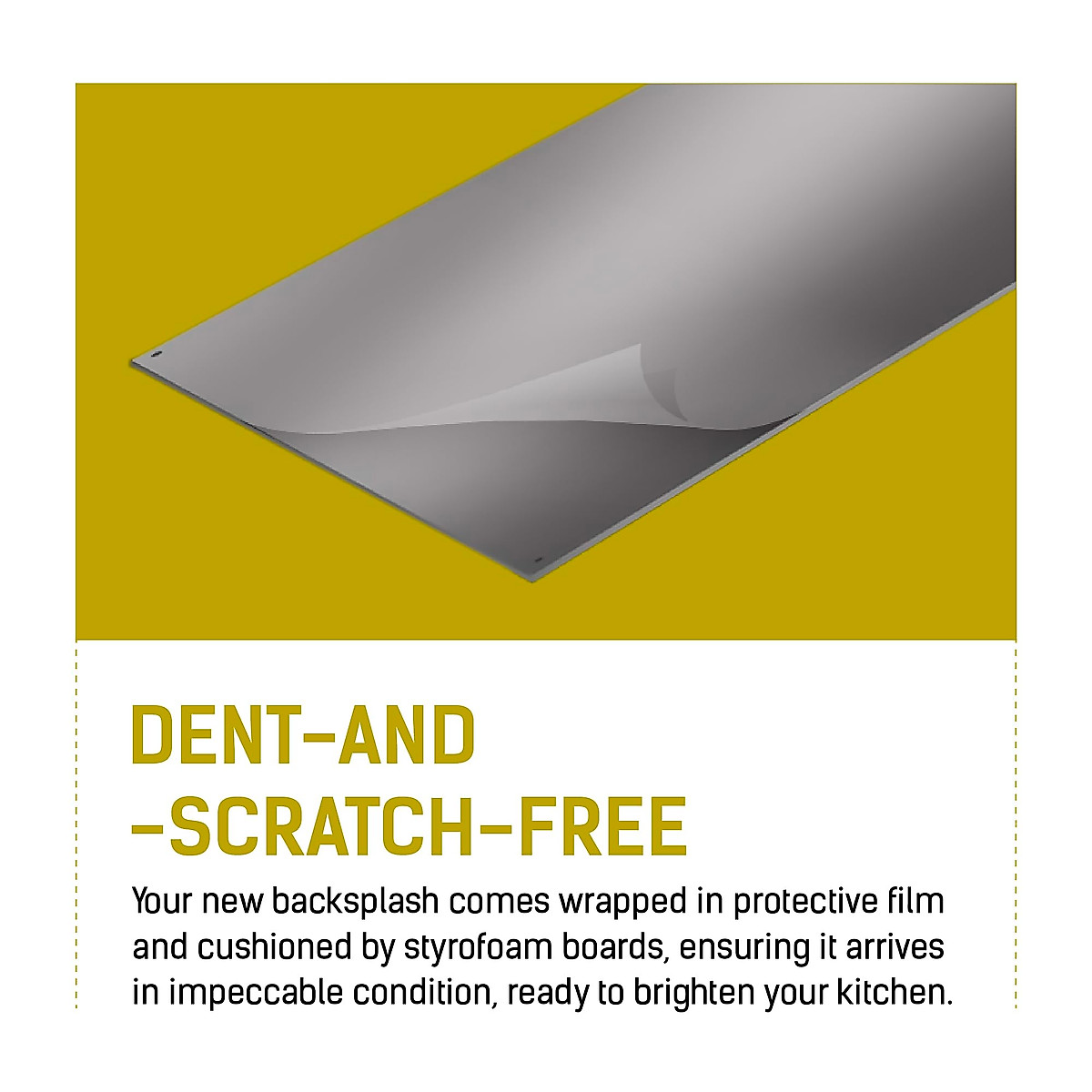 Lostronaut Stainless Steel Backsplash for Kitchen Wall - 24" x 30" Oven Spatter Shield with Pre-Drilled Holes - Mounting Screws & Microfiber Towel - Quick Install Splash Plate Stain Guard for Stove