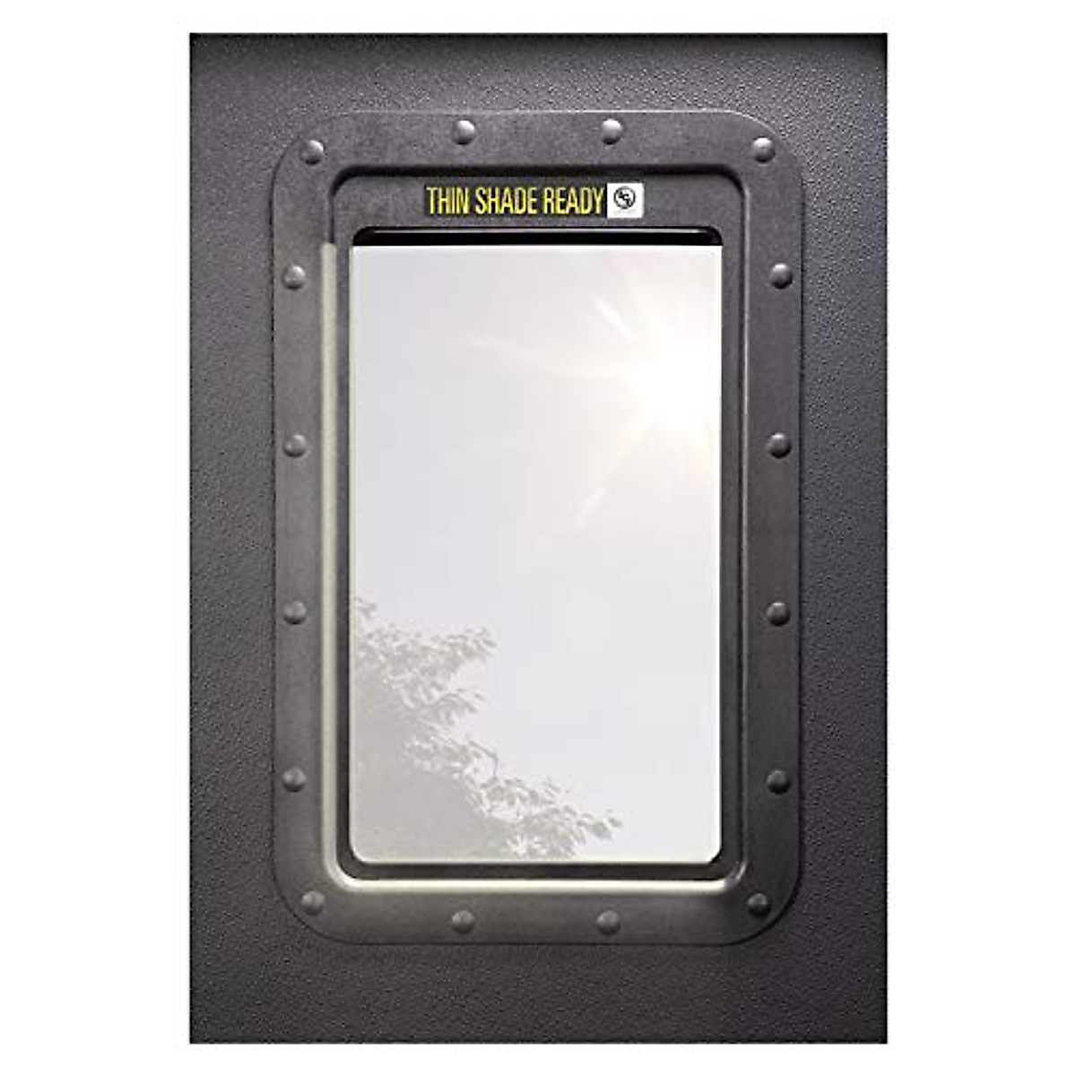 Thin Shade™ Ready for Prepped Lippert™ Entry Doors,Black