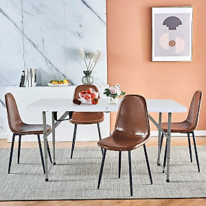 Pazidom 4FT Folding Table, Height Adjustable Table, Heavy Duty Plastic Table Portable Fold-in-Half Utility Table w/Handle & Lock for Camping BBQ Party Banquet Wedding Market Events, 330LBS