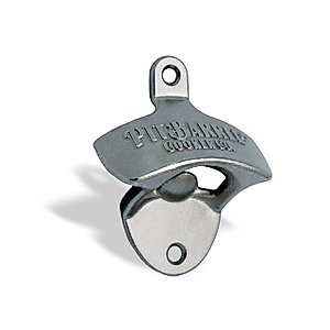 Pit Barrel Cooker Bottle Opener | Stainless Steel Wall Mount Bottle Opener | Install Indoors, Outdoors or Attach to Pit Barrel Grill | Stainless Steel