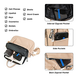 JBB Backpack Purse For Women Leather Casual Large Multipurpose Bag Fashion Travel Shoulder Bags