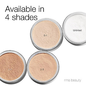 RMS Beauty Tinted "Un" Powder 2-3 - Natural Silica & Mica Face Setting Powder Makeup - Absorb Excess Oil for a Matte Finish & Minimize the Appearance of Pores, Organic & Cruelty-Free (0.32 Ounce)