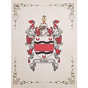 Tolley - Coat of Arms, Crest & History 3 Print Combo - Surname Origin: Germany