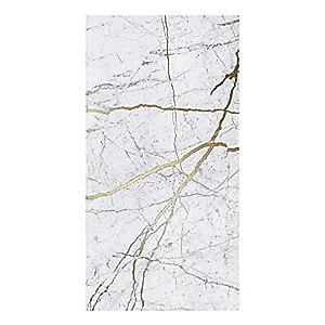 Marble Gold Kitchen Towels,White Grey Gray Modern Absorbent Elegant Microfiber Kitchen Dish Hand Tea Bath Towel,Little Black Textured Quick Dry Cleaning Cloth Dishclothes Decorative Sets (1-PC,18x28)