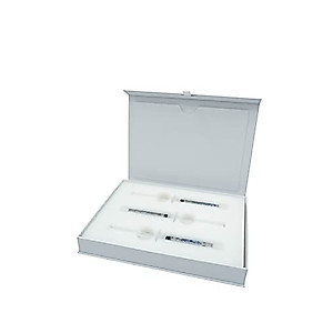 CustMbite Premium Teeth Whitening Gel Applicator, 44% Carbamide Peroxide, (3) 3ml Applicators
