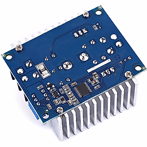 JacobsParts 300W Synchronous Buck Module Constant Current CC CV DC DC Step Down Voltage Power Regulator 6-40V in to 1.2-36V 20A Out 5V 12V 24V