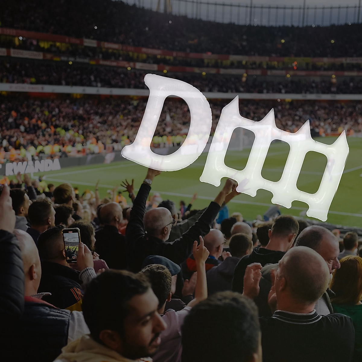 Defense Sign 2 pcs D + Fence | Defense Sports Sign | Football D Fense, Basketball D Fense | Baseball D Fense, Inflatable D-Fence sign| Sports Party Decoration | Defense Gameday Decoration | BASHOUT