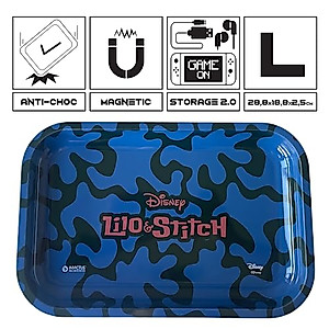 Storage 2.0 Storage Tray - Magnetic Lid Stitch Blue