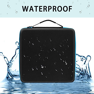 Risou Toy Display Storage Container Box Compatible with Hot Wheels Car,Matchbox Cars,Fits 80 toy cars.(Case Only)