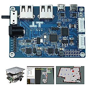 pop mart ROS Smart Car DIY Platform Basic Kit Motor Drive Board It Can Carry SLAM Builds Map Navigation System Voice Navigation Speech Recognition Speech Synthesis ROS Getting Started Tutorial