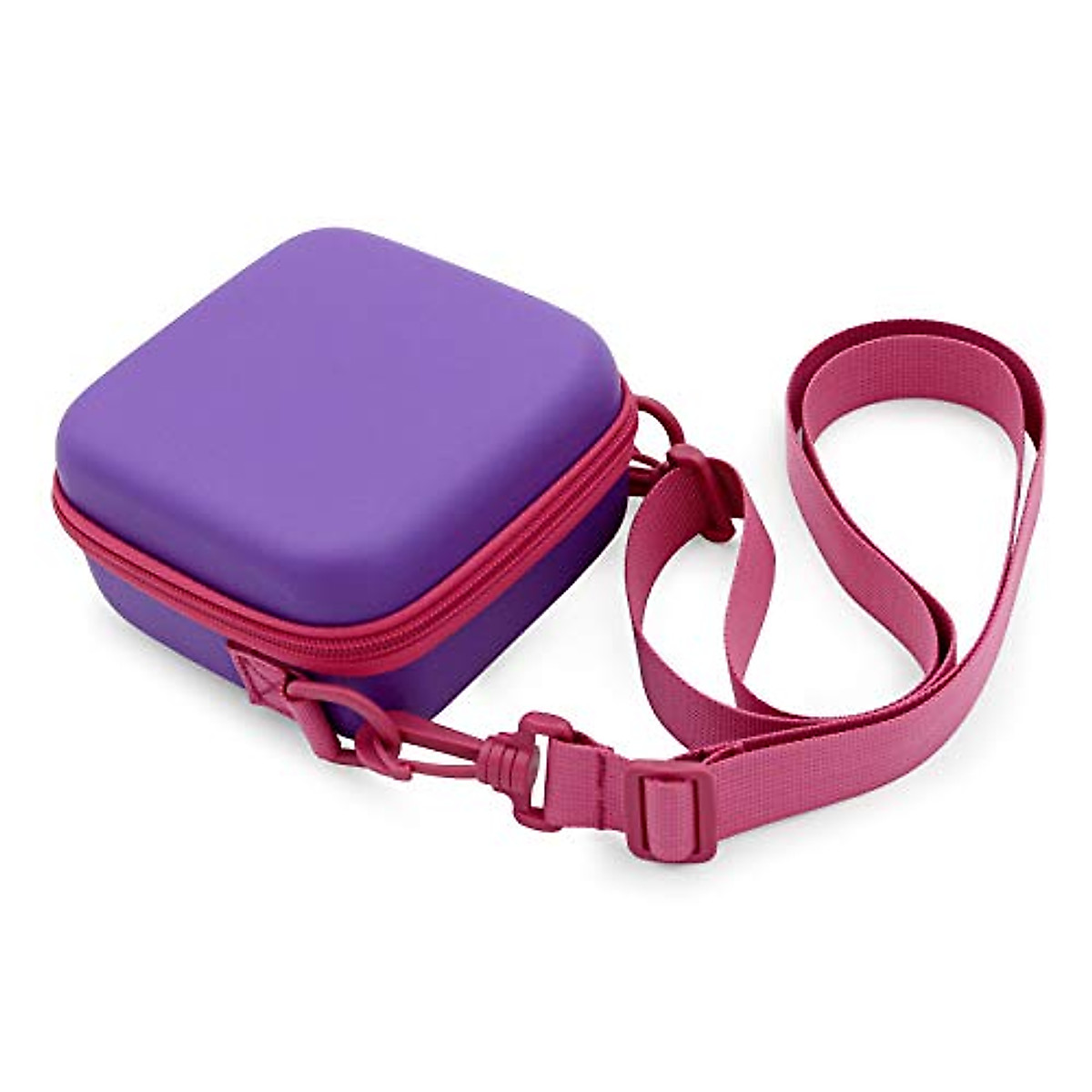 CASEMATIX Toy Camera Travel Case Compatible with VTech KidiZoom Creator Cam Video Camera and Accessories for Cams, Includes Purple Case Only