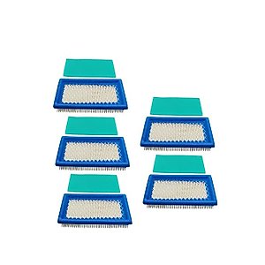 MOWFILL 5 Pack 17211-ZG9-M00 Air Filter With 17210-ZG9-M00 Pre Filter Replace Honda 08170-ZG9-M00 08170-ZG9-M01 17211-ZG9-M00 17218-ZG9-M00 Fits Honda GXV140 HR215 HRB215 HRC215 HRM195 HRM215