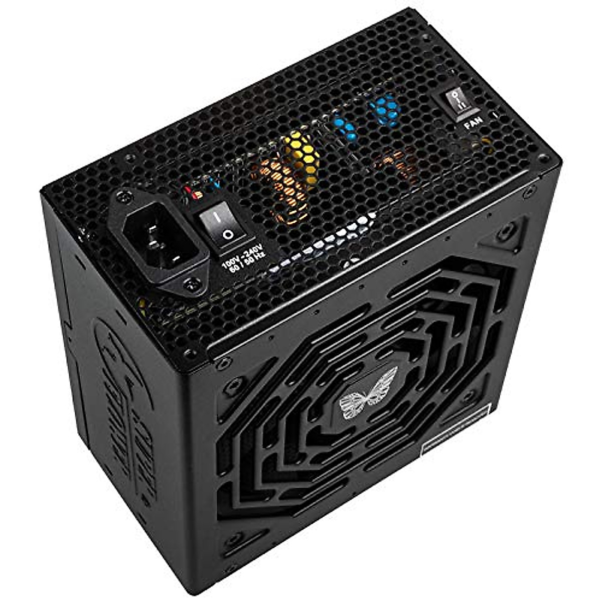 Super Flower Leadex III Gold 550W 80+ Gold, ECO Fanless & Silent Mode, Full Modular Power Supply, Fluid Dynamic Bearing Fan,10 Year Warranty,SF-550F14HG (550W)