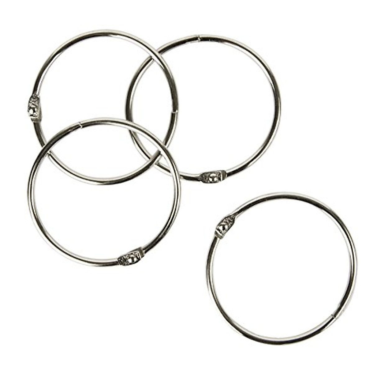 Office Depot Binder Rings, 2in., Silver, Pack Of 25, ODBR-2IIN