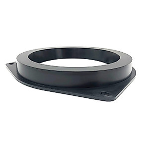 Custom Install Parts 6.5" Plastic Black Speaker Adapter Compatible with Toyota - Select Models -