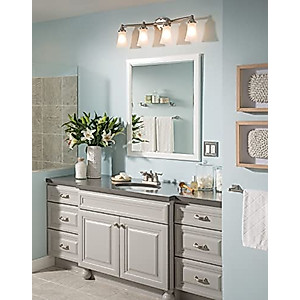 Moen DN8324BN Retreat Collection 24-Inch Bathroom Single-Towel Bar, Brushed Nickel