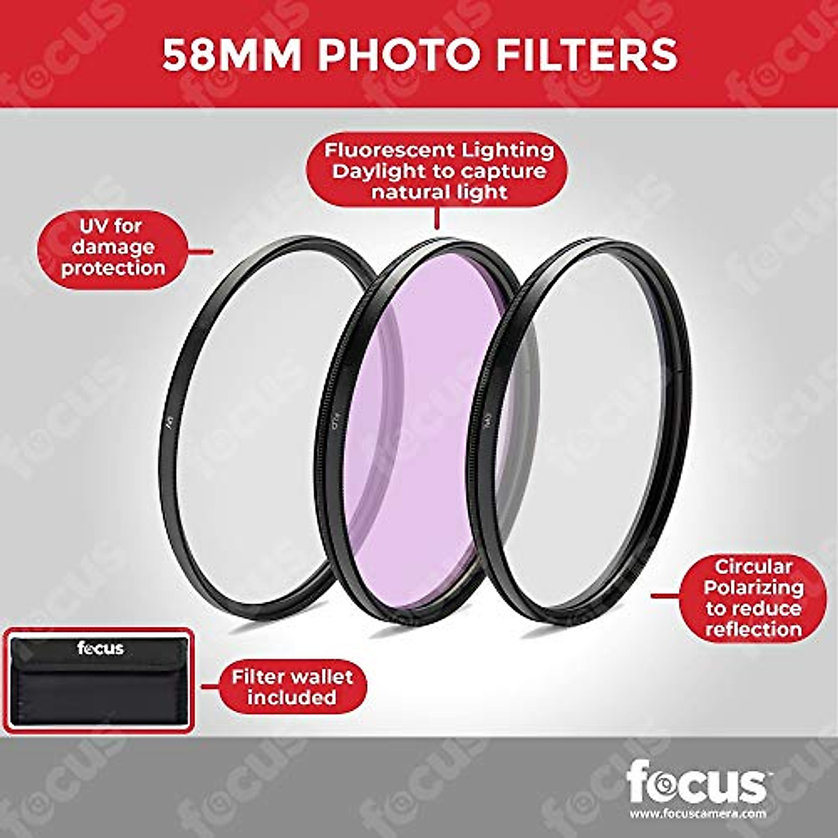 Nikon D5600 24.2MP DSLR Camera with 18-55mm and 70-300mm Lenses Bundled with 64GB SD Card, Filters, and Accessories (9 Items)