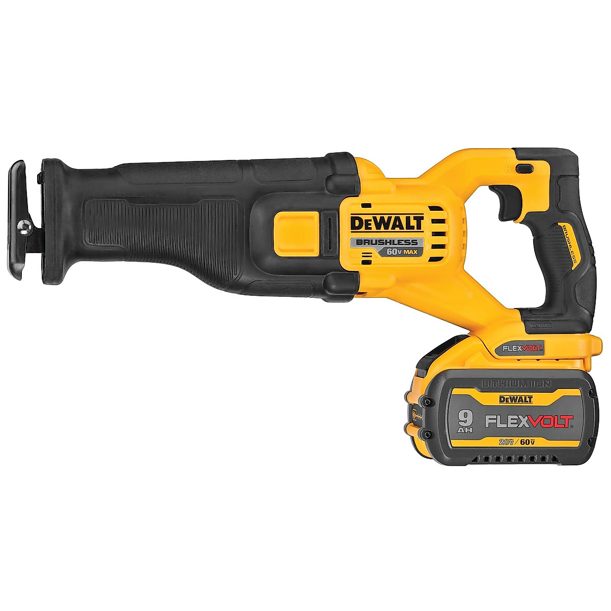 DEWALT FLEXVOLT 60V MAX* Reciprocating Saw, Cordless Kit (DCS389X1)