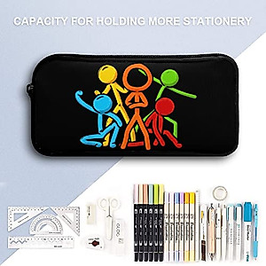 Alan_Becker 3 Piece Backpack Set Laptop Rucksack & Insulated Lunch Bag & Pencil Case 3 in 1 Gifts for Boys Girls