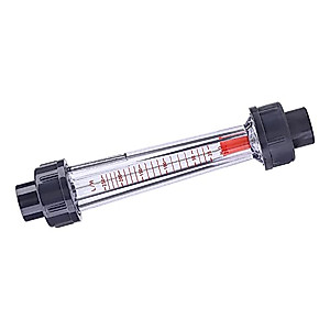 Plastic Rotameter Flowing Meter Tube Type 25-250L / H Instantaneous Water Flowing Meter for Chemical Industry, Stable Performance, Measuring Accuracy 4%