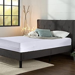 Nutan Ultra Plush Mattress Protector for 6" to 9" Mattresses, Heavy Duty Waterproof Zippered Bedbug Protectors, Washable Fabric, Dirt and Fungus Proof, White, Full