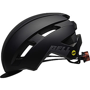 Bell Daily MIPS LED Adult Commuter Bike Helmet - Matte Black (2021), Universal Adult (53-60 cm)