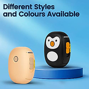 Bluetooth Label Maker Machine with Tape, Portable Bluetooth Label Printer, Thermal Mini Label Printer, Multiple Templates Inkless for Phone Pad Office Organization Home Kitchen Storage-Black