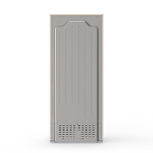 Conserv 30in RETRO Refrigerator 18cf Top Mount w/AUTOMATIC ICE MAKER 110V Handle(Cream)