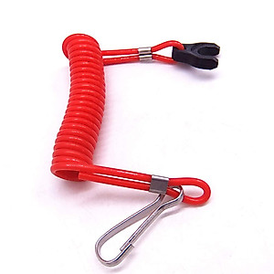 Boat Engine 353068210 353-06821-0 353068210M Kill Stop Switch Safety Lanyard Cord for Tohatsu & for Nissan Outboard Motor NS F 2.5HP-140HP, 823054 823054Q for Mercury Mercruiser Quicksilver