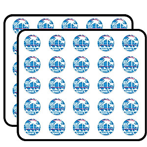 Hawaii Kailua Beach Surf Sticker for Scrapbooking, Calendars, Arts, Kids DIY Crafts, Album, Bullet Journals 50 Pack