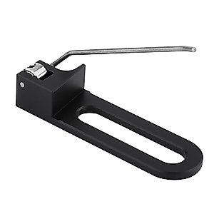 Tbest Arrow Rest for Recurve Bow,Threaded Arrow Rest Recurve Bow,Professional Aluminum Archery Recurve Bow Magnetic Arrow Rest for Right Hand(Black)