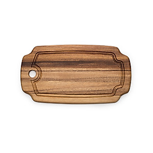 Ironwood Gourmet Rectangular Pinehurst Serving Board, Acacia Wood