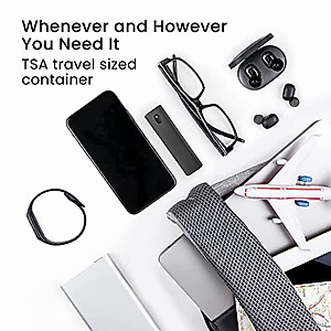 EVEO Screen Cleaner Spray -Phone Screen Cleaner, iPhone Cleaner, Computer Screen Cleaner Tool, Laptop Screen Cleaner, MacBook/iPad Screen Cleaner, Touchscreen Mist Cleaner Built-in Microfiber -Grey