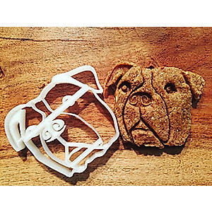 Pitbull Cookie Cutter and Dog Treat Cutter - Dog Face