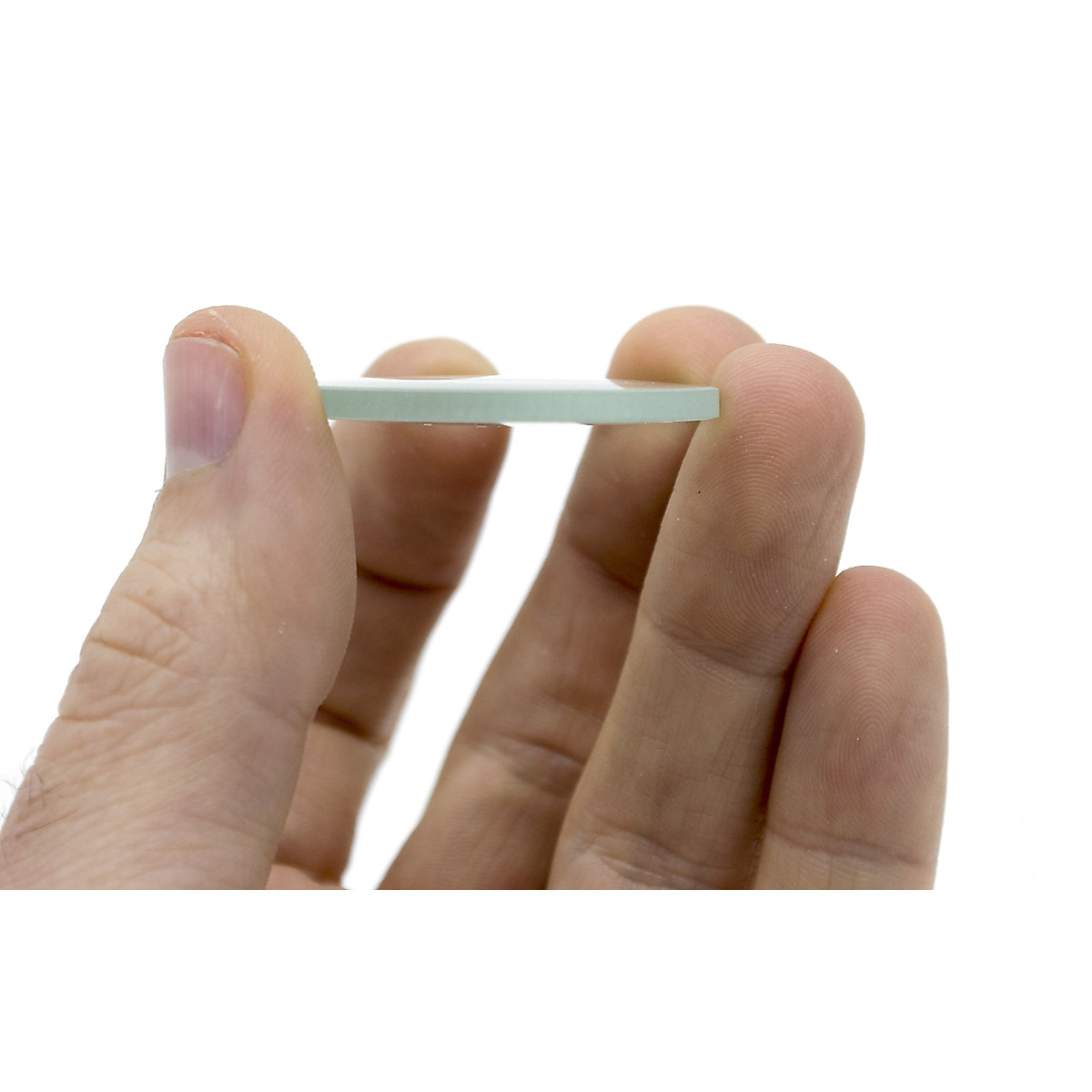 EISCO Double Convex Lens, 250mm Focal Length, 1.5" (38mm) Diameter - Spherical, Optically Worked Glass Lens - Ground Edges, Polished - Great for Physics Classrooms