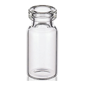 Wheaton 223683 Borosilicate Glass 2mL Serum Tubing Vial, 7mm ID x 13mm OD Mouth, Clear (Case of 144)