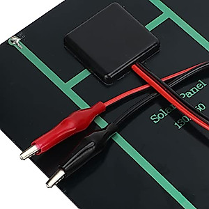 Mini Small Solar Panel Module, Stable 150x130mm High Conversion Rate Mini Solar Panel Lightweight for Planting