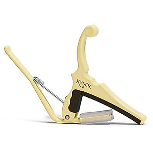 Fender X Kyser Quick-Change Electric Guitar Capo (Olympic White)